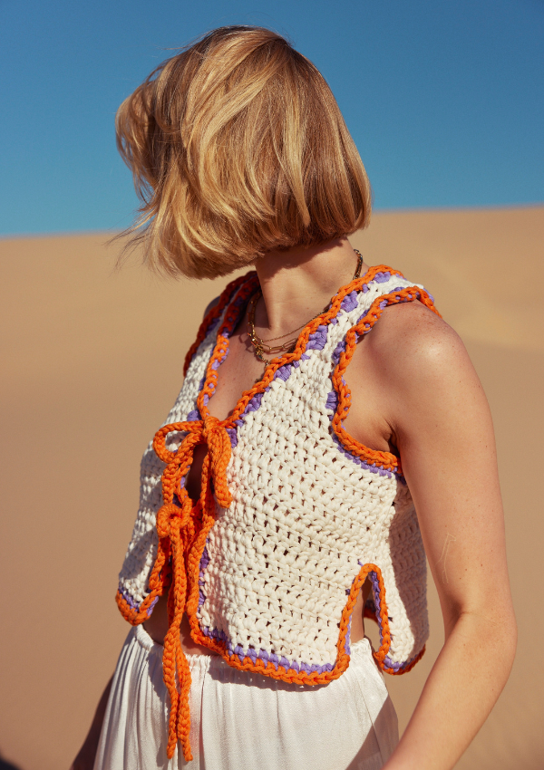 Your step by step guide to making the gorgeous Luna Crochet Top – Cardigang