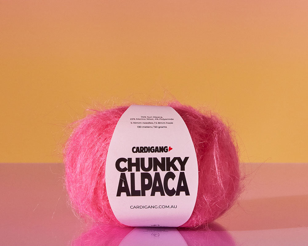 Chunky Alpaca Yarn | Alpaca Knitting Yarn & Crochet Kits | Cardigang