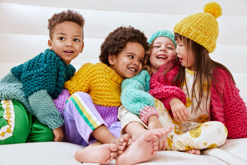 Kids Knitting Kit | Beginner Knitting Patterns for Kids Jumpers ...