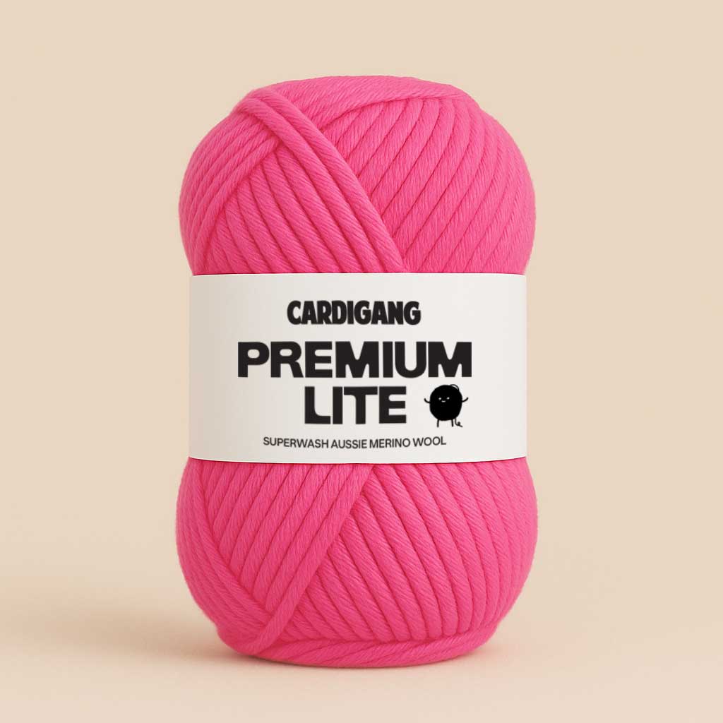 Premium Lite Australian Merino Superwash Wool | Cardigang