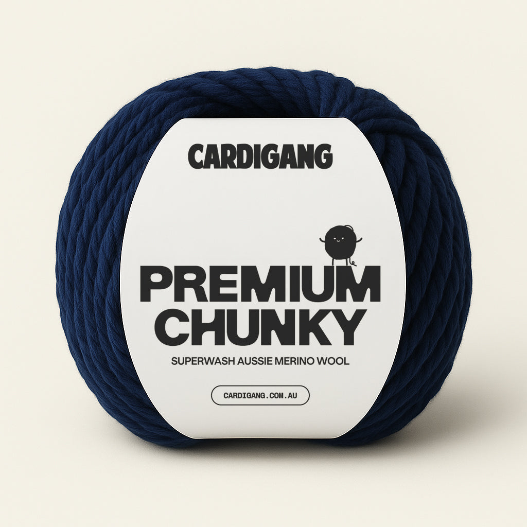 Berry Good | Premium Chunky Aussie Merino Wool | Cardigang