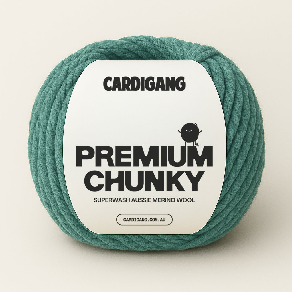 Good Thymes | Premium Chunky Aussie Merino Wool | Cardigang