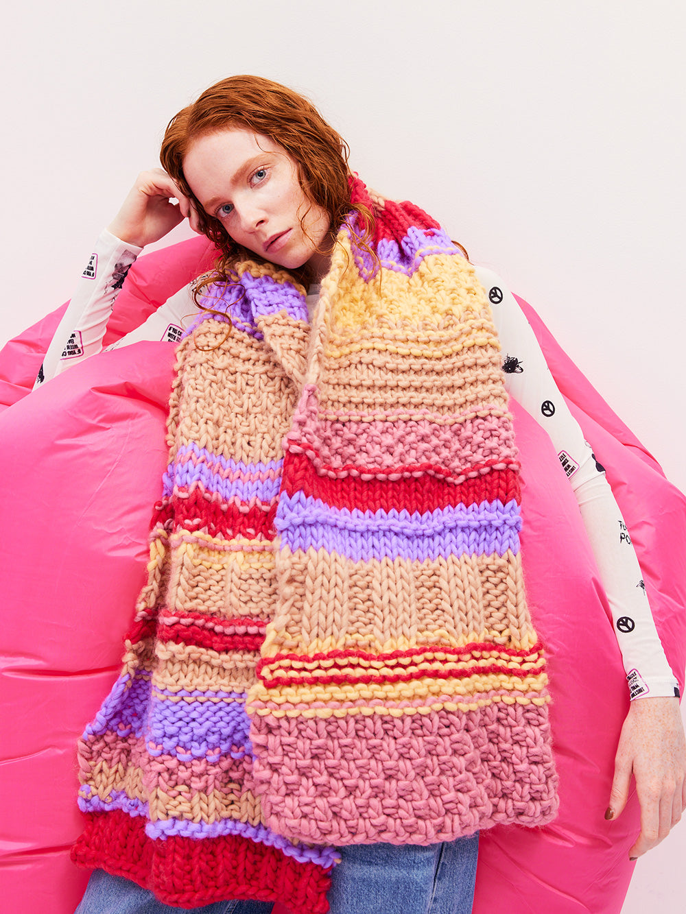 Scarf Knitting Kit Australia | Knit a Scarf with Cardigang