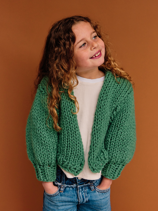 Learn to Knit the Mini Jane Cardigan with Cardigang